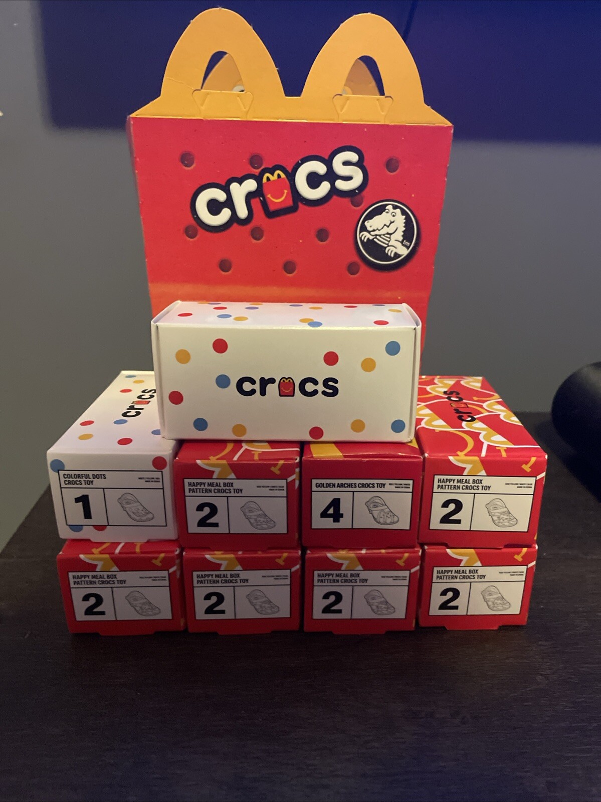 McDonald’s Crocs Keychain Lot Of 9 #1 #2 #4 | eBay