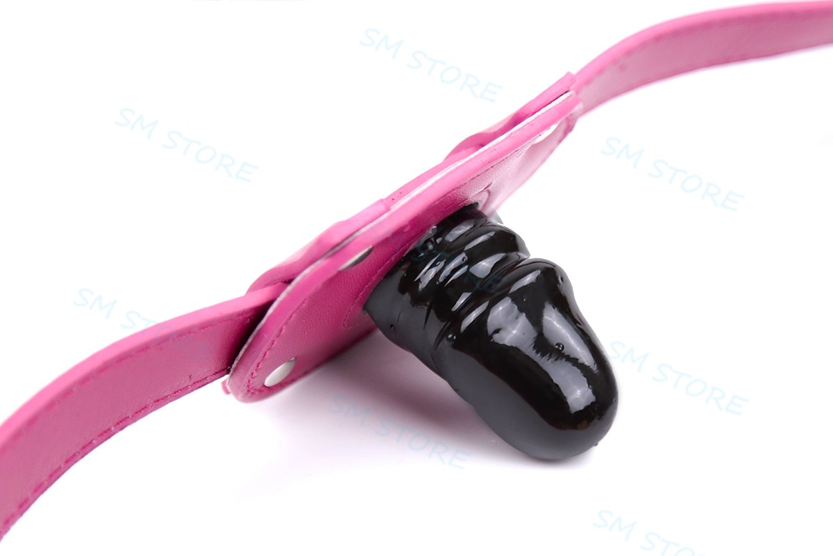 Fixation Oral Open Mouth Gag mit Plug restraint Slave Restraint Deep ...