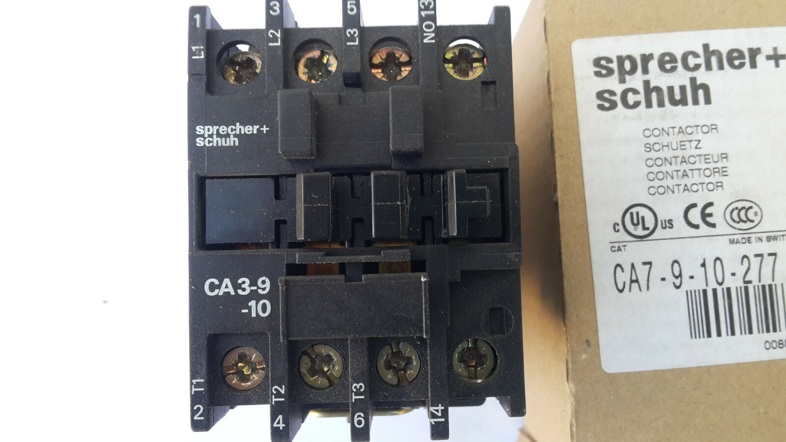 CA7-9-10-277, Sprecher Schuh Contactor 240V Coil Series A ((((NEW ...