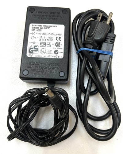 Intermec 065236 DC Power Supply Ac Adapter 12V 1700mA 12V 1700mA 20W ...