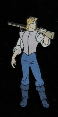 PIN PINS DISNEY POCAHONTAS JOHN SMITH GUN OLD HTF 24583 | eBay