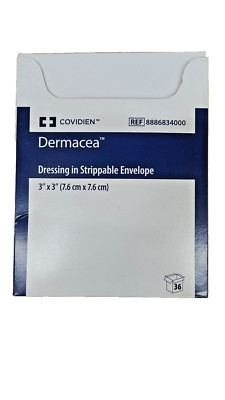 Kendall Dermacea™ Surgical Dressing Non-Adherent 3"x3" -36- | eBay