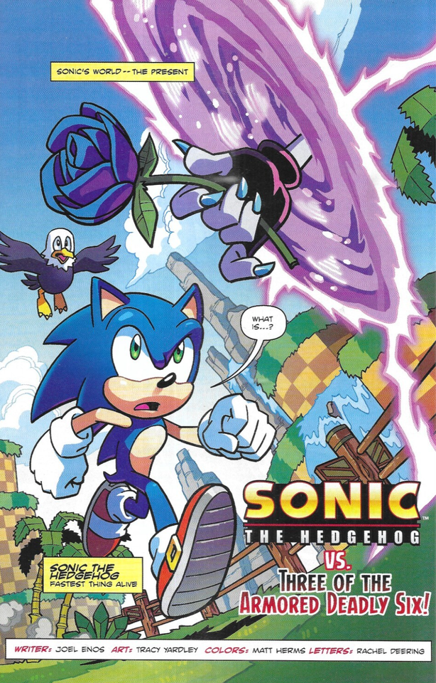 Sonic Comic 1 Worlds Unite Battles First Print Cover A Peppers 2015 ...