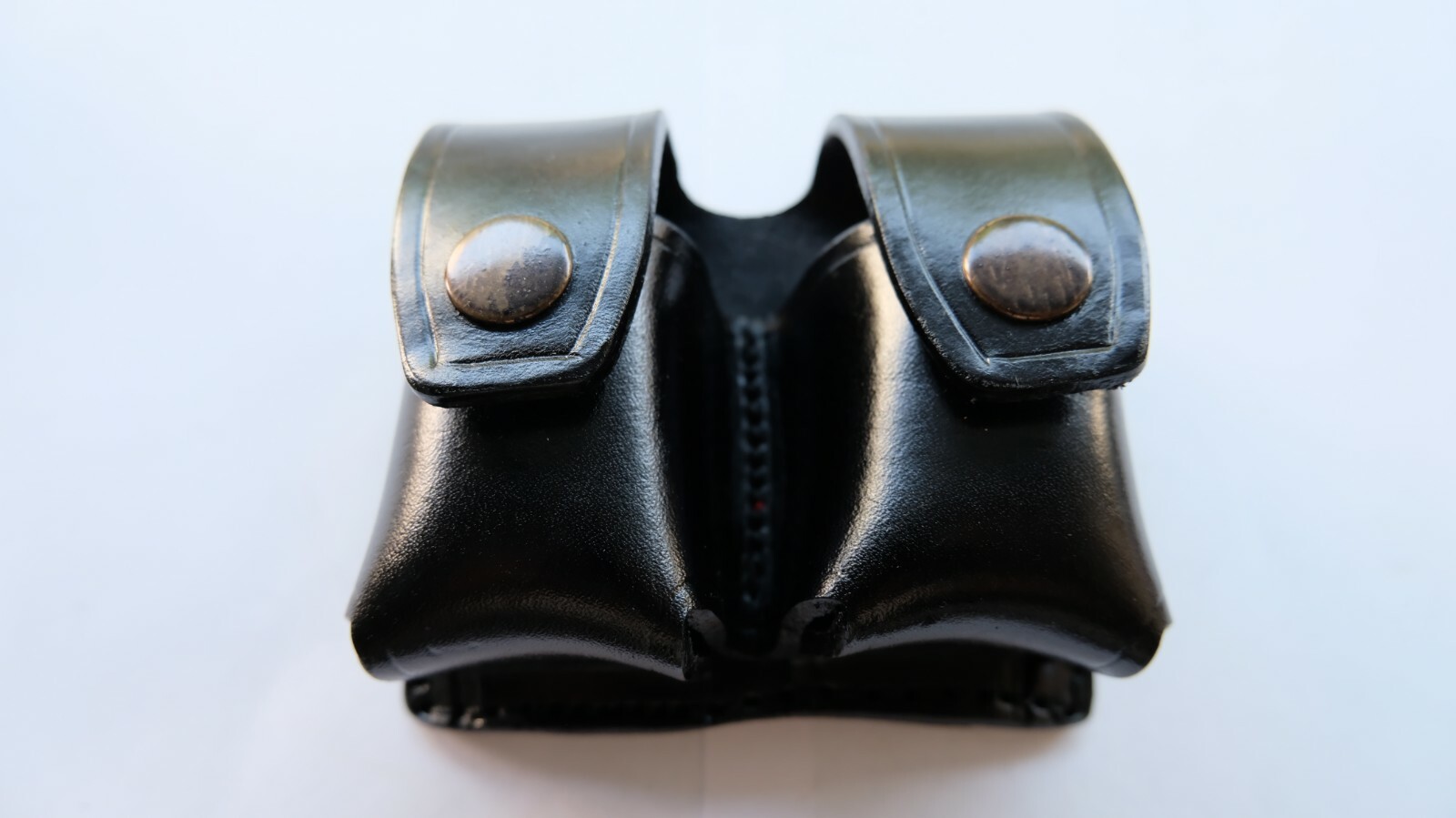 Speedloader Leather Case Pouch Double Carrier For 357 Mag 44 Mag 38 Spc ...