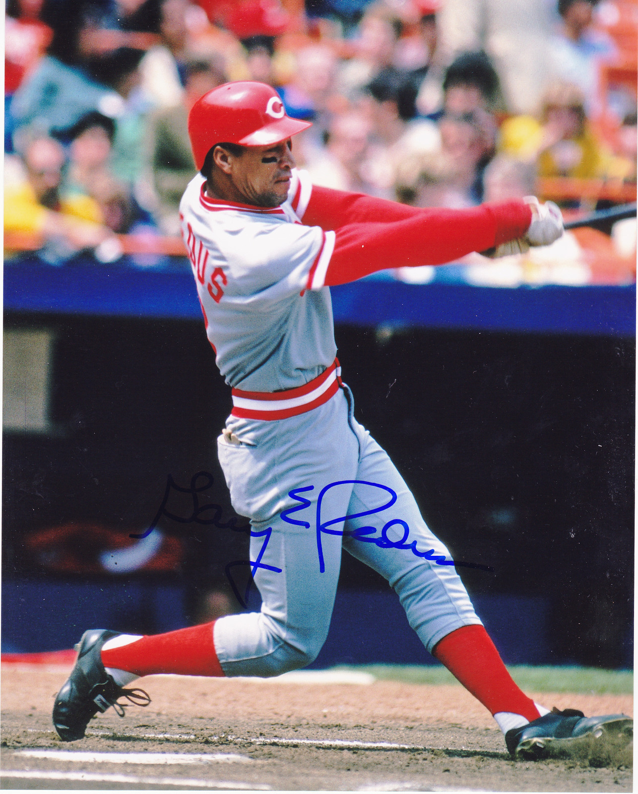 GARY REDUS CINCINNATI REDS ACTION SIGNED 8x10 | eBay