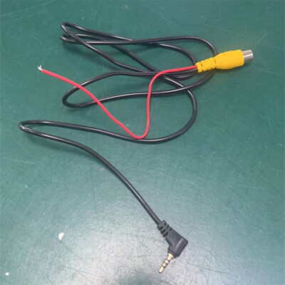 1Pcs For Car DVR Rear View Camera Adapter Cable 2.5mm Jack Port AV ...