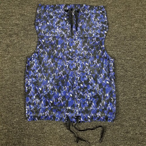 Fabletics Vest Womens Small Multicolor Camo Demi Lovato Damara Mesh ...