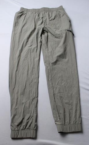 Balance Collection Men's Solid Windbreaker Jogger Pants WR4 Gray Medium ...