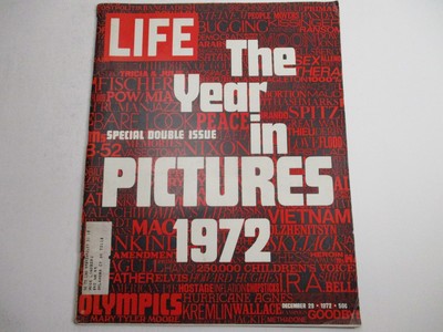 Life Magazine December 29 1972 Special Double Issue Year In Pictures ...