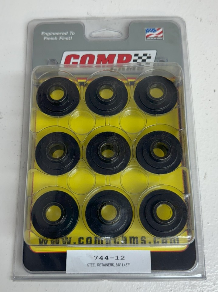 Engine Valve Spring Retainer-Steel Comp Cams 744-12 | eBay