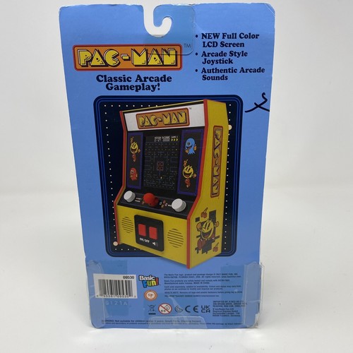 Basic Fun Arcade Classics - Pac-Man Color LCD Retro Mini Arcade Game ...