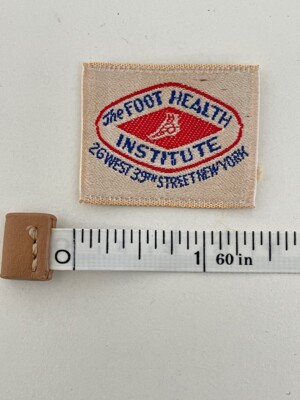 Vintage Label - The Foot Health Institute 30s label dead stock ...