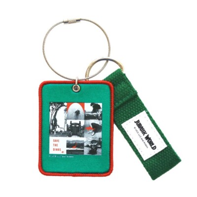 Jurassic World SAVE THE DINOS Tag Charm Universal City Studios Park T ...