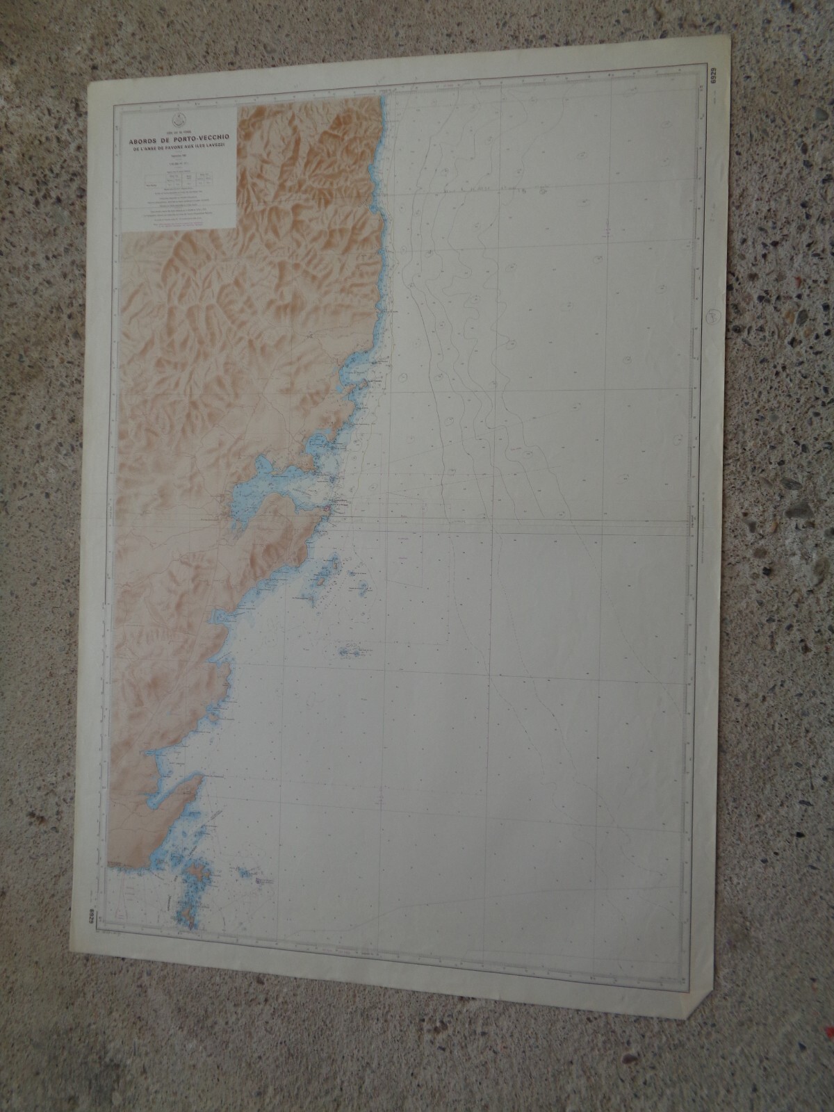 Card Marine Edge Of Porto-Vecchio L' Cove Of Favone Aux Islands Lavezzi ...