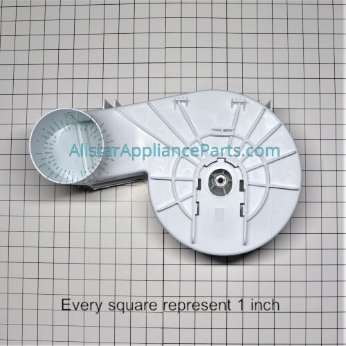 GE Frigidaire Dryer Blower Wheel and Housing WE14X10025 131775600 for ...