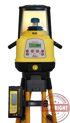 LEICA JAVELIN-S SELF-LEVELING ROTARY DUAL GRADE LASER LEVEL,TRIMBLE ...