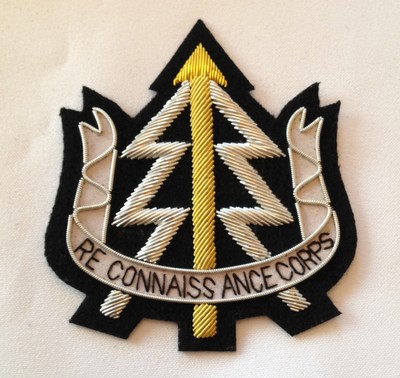 Reconnaissance Corps Blazer Badge, Army, Embroidered, Armed Forces ...