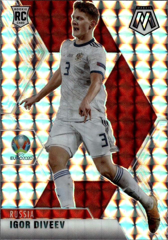 2021 Panini Mosaic UEFA EURO Mosaic #75 Igor Diveev Russia Rookie | eBay