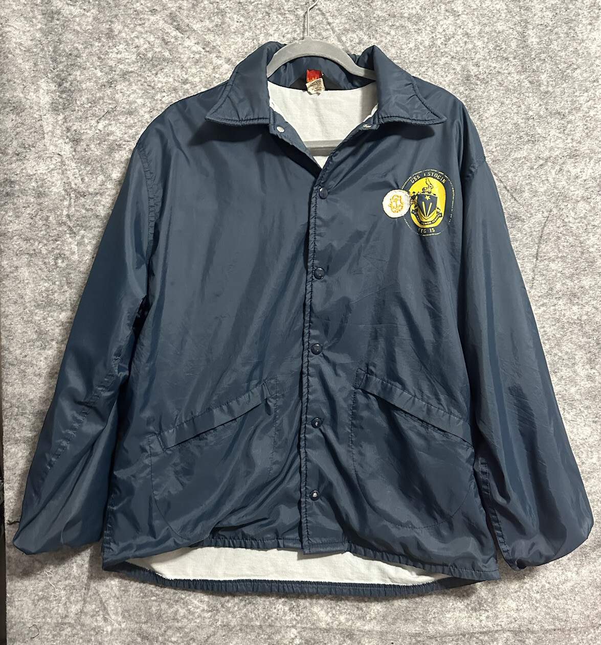 Vintage Pla Jac Dunbrooke Jacket Windbreaker Blue Lar… - Gem