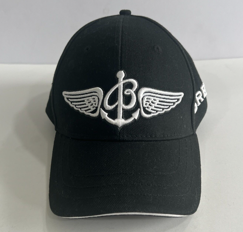 BREITLING Promo 1884 Logo Original Baseball Hat Cap Black Adjustable OS ...