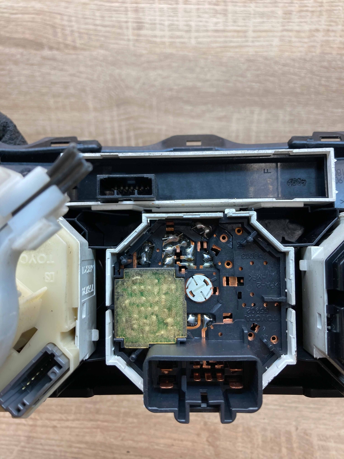 55406 02190 5540602180 Toyota Auris AC Air Conditionné Contrôle Milieu ...