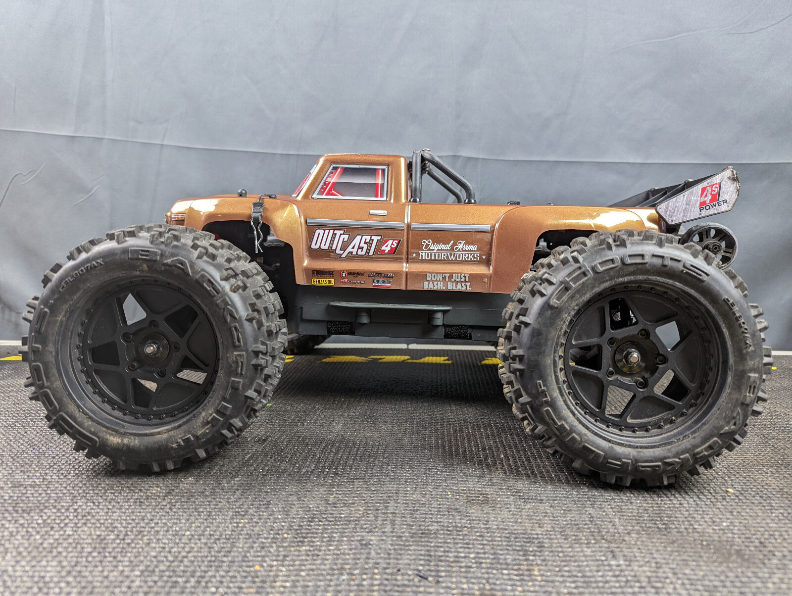 Arrma Outcast 4S BLX V1 with RPM Arms and Typhon Shocks | eBay