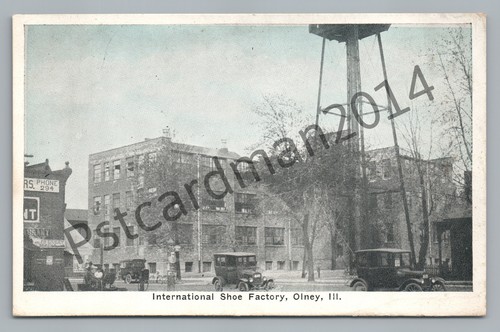 International Shoe Factory OLNEY Illinois—Antique Industrial Richland ...