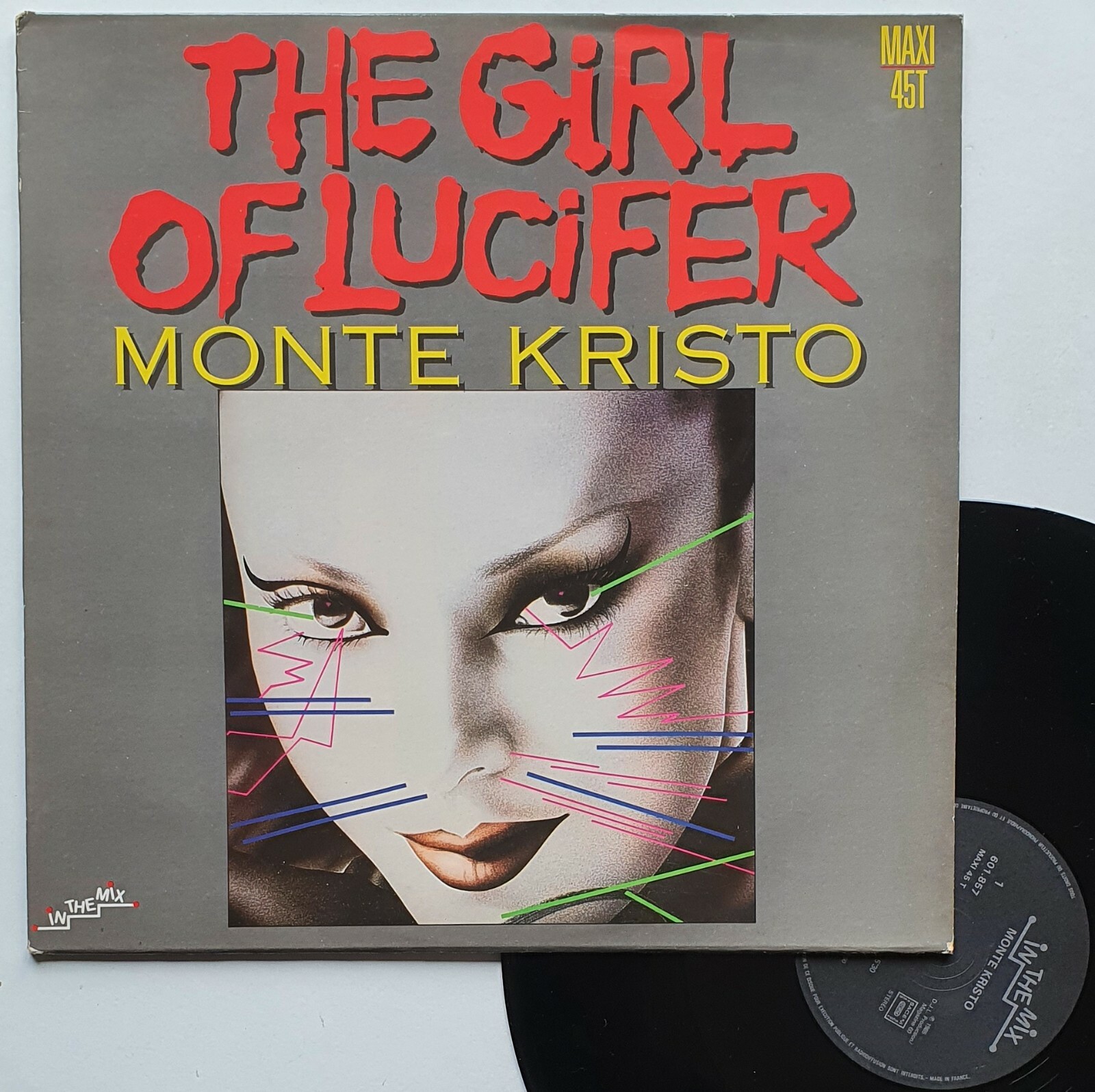 maxi 45T Monte Kristo "The girl of Lucifer" RARE - (TB/TB) | eBay
