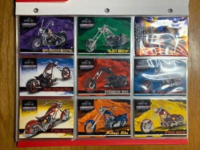 AMERICAN CHOPPER 🏍️ Trading Cards Complete Base (50), JoyRide 2004 | eBay