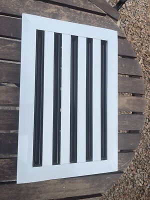 BUILDMART 16X10 Modern AC Vent Cover - Decorative White Air Vent Grille ...