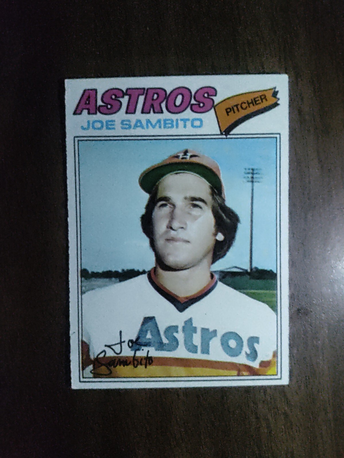 1977 Topps Baseball #227 Joe Sambito Houston Astros ex read | eBay