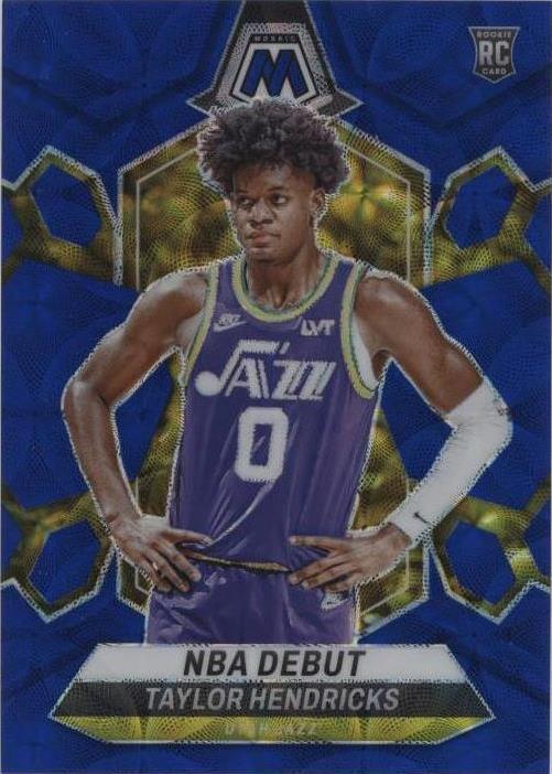 2023-24 Panini Mosaic - NBA Debut Taylor Hendricks #261 International ...