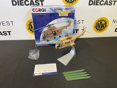 CORGI AVIATION 1:72 SCALE AA27004 WESTLAND PUMA HC.1 KUWAIT 1991 | eBay UK