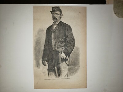 Colonel Wilson of Wilson's Brigade 1861 Civil War Sketch Print | eBay