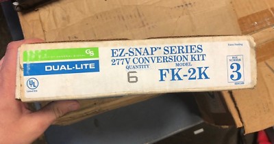 6pcs- EZ Snap Series 277V Transformer Conversion Kit, FK-2K | eBay