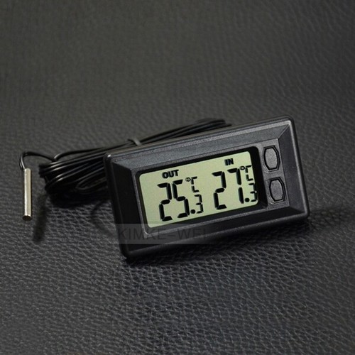 LCD Indoor/Outdoor Car Thermometer ℃/℉ Switchable New | eBay Australia