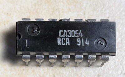 RCA CA3054 Differential Amp. - NOS | eBay