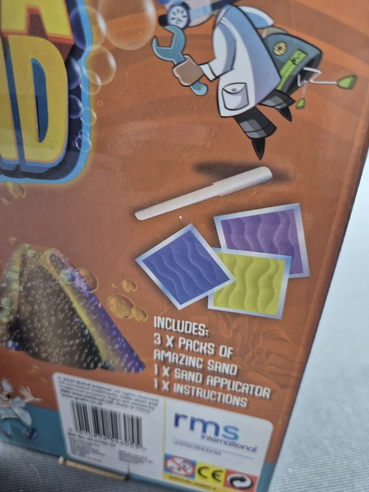 Weird Science Space Rocket And Aqua Sand Twin Pack By Grafix | eBay