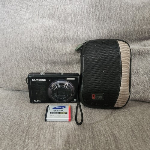 Samsung SL620 12.2MP 5X Optical Zoom Digital Camera w/ Battery Tested ...