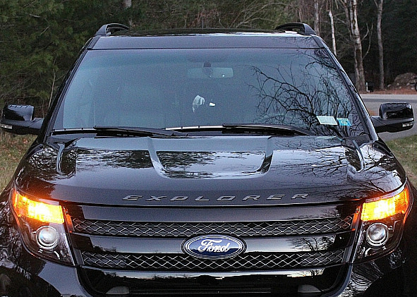 OEM NEW 2011-2019 Ford Explorer Sport GRAPHITE Hood Letters Emblem ...