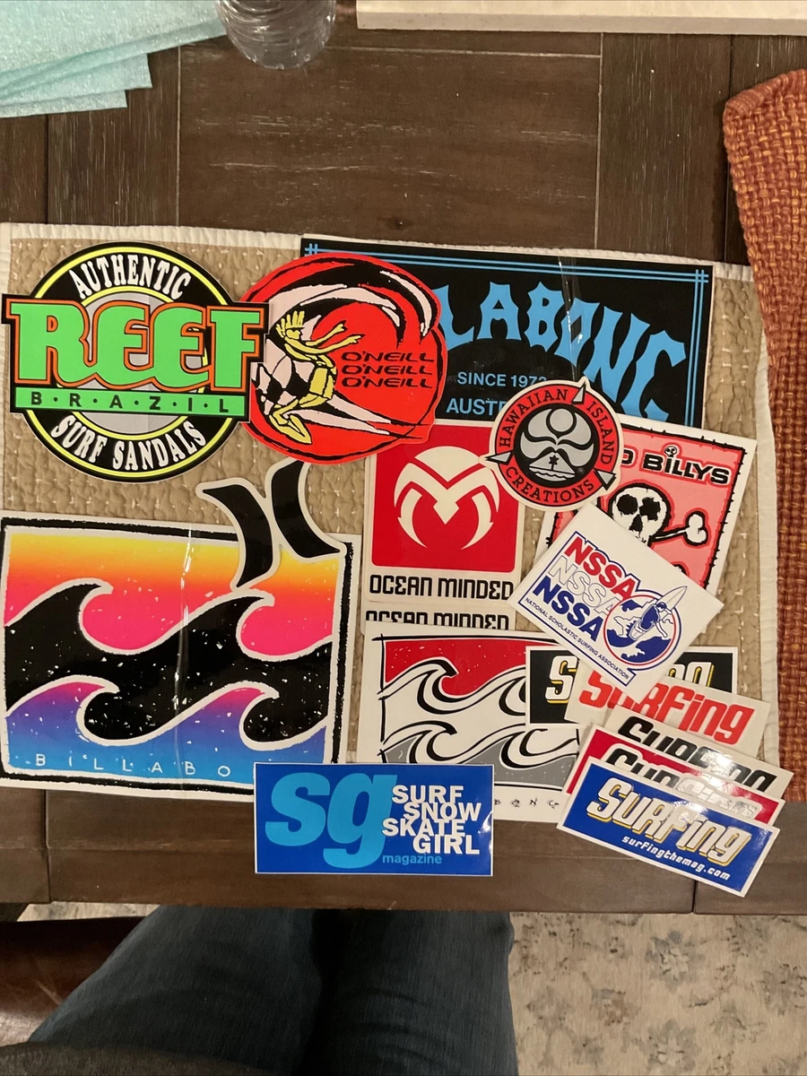 Vintage Surf Stickers