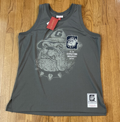 Georgetown Hoyas Men's Mitchell & Ness Big Face Shadow Jersey Tank Top ...