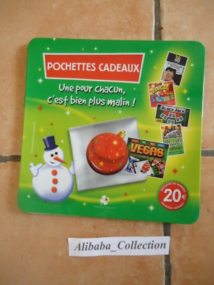 PUB PUBLICITé RAMASSE MONNAIE FDJ FRANçAISE DES JEUX TICKET GRATTER ...