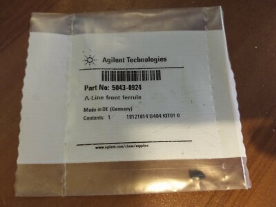 NEW! Agilent Front Ferrule for quick connect/turn. PN: 5043-0924 | eBay