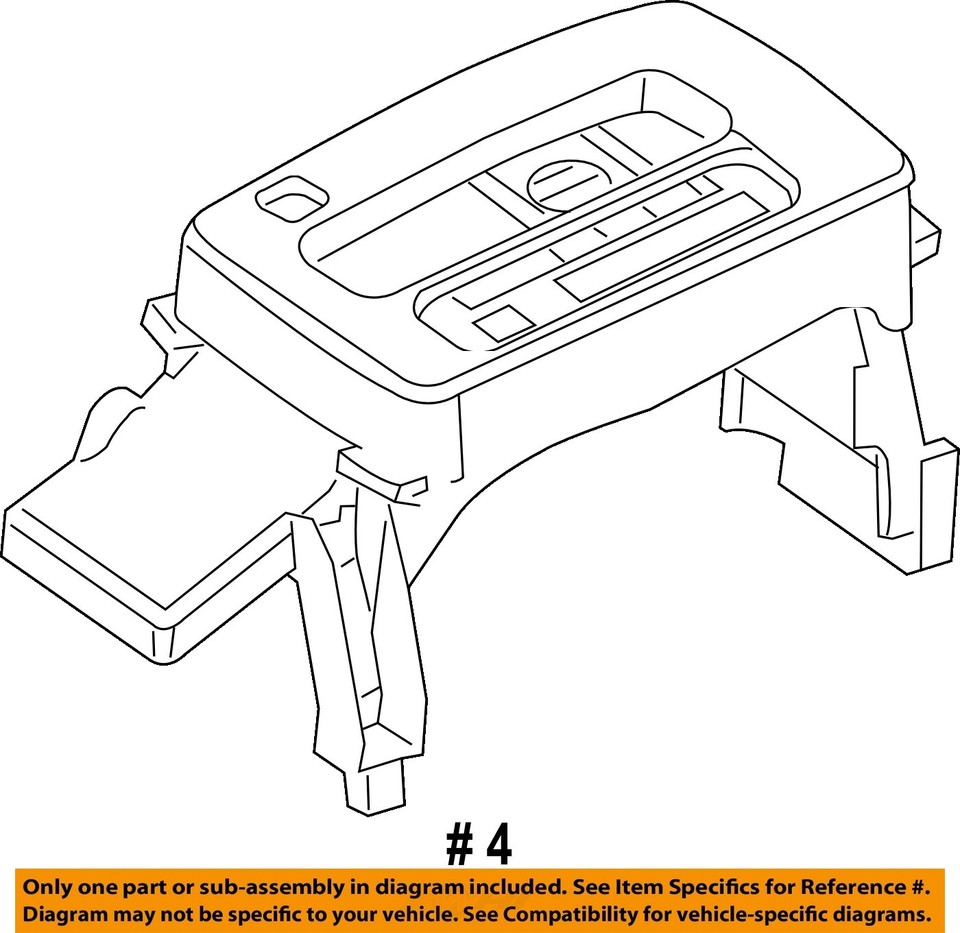 FORD OEM 2006 Zephyr Console Console-Shift Indicator 6H6Z7D443A | eBay