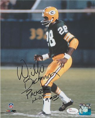 Willie Buchanon Signed Green Bay Packers 8x10 Photo "Packer HOF 1993 ...