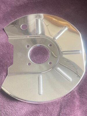 MGB / MGB GT Front Brake Disc Back Plate LH Stainless Steel 1962-1980 ...