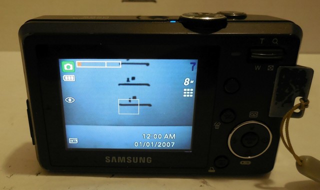 Samsung Digimax S850 8.1MP Digital Camera - Black for sale online | eBay