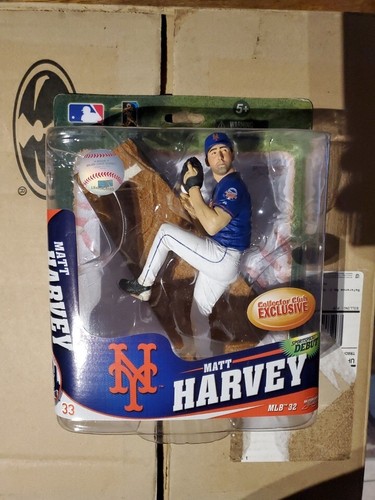 Mcfarlane MLB 32 Matt Harvey New York Mets Baseball Figure statue ...