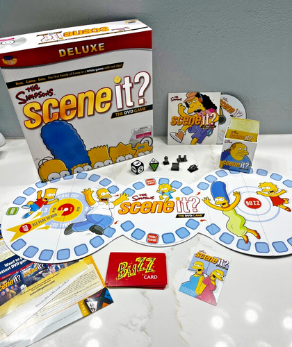 Complete THE SIMPSONS Scene It? DVD Deluxe Game | eBay